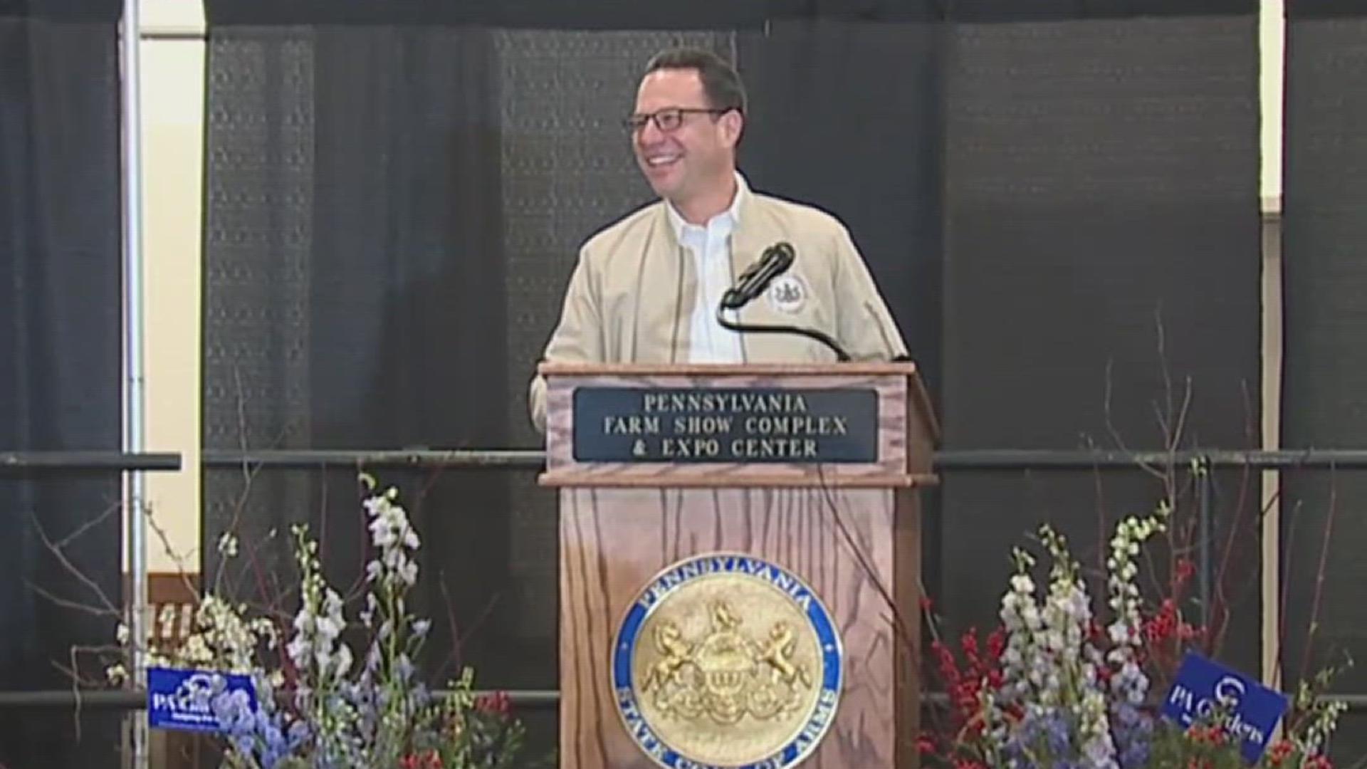 Gov. Shapiro visits PA Farm Show to promote agriculture innovation