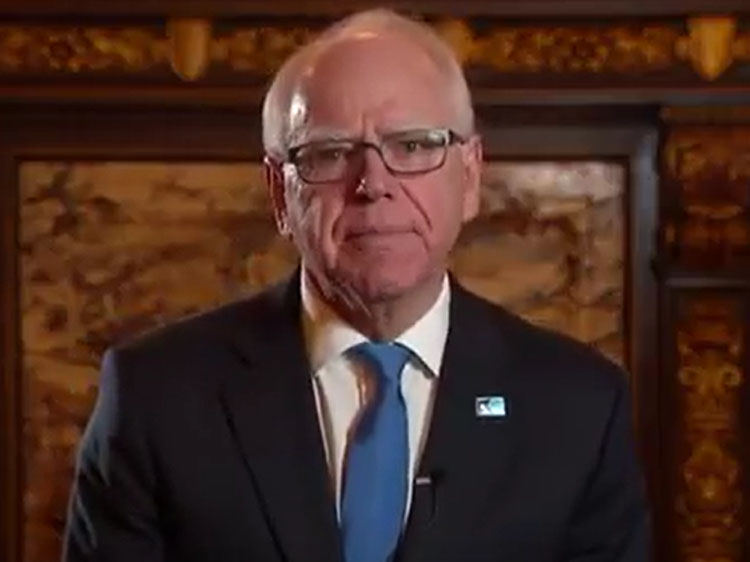 Gov. Tim Walz: ICE operations in Minnesota are a "campaign of organized ...