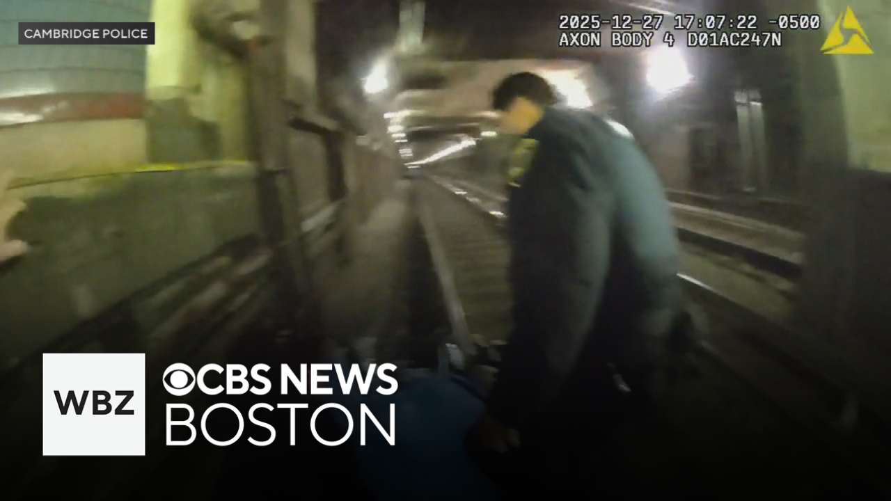 Police rescue person from MBTA tracks in Cambridge
