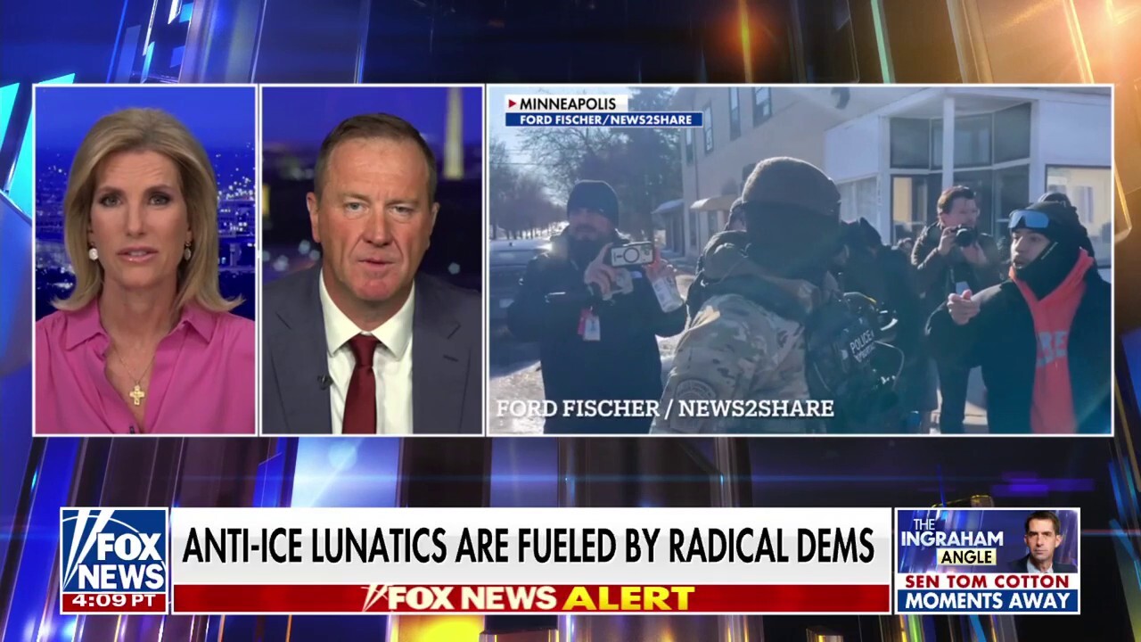 These protesters are ‘dehumanizing’ ICE agents: Sen. Eric Schmitt