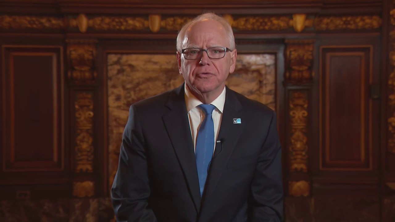 MN Gov. Walz addresses state amid ICE crackdown