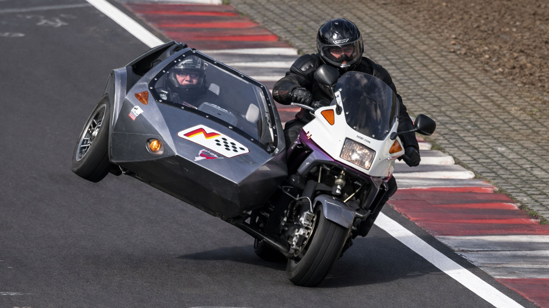 Sidecar motorcycle spotted at Touristenfahrten