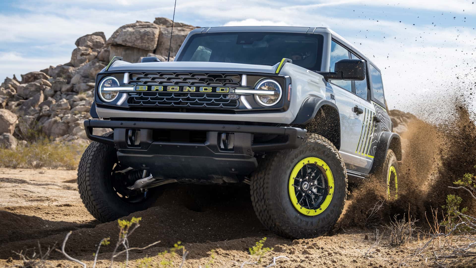 Ford Bronco RTR revealed: More style for high-speed desert dashes