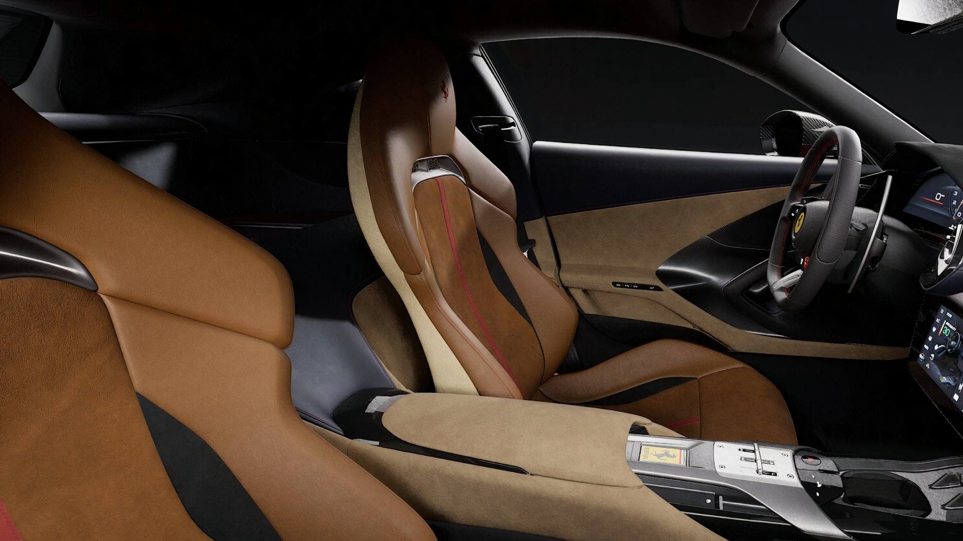 What is Alcantara and why is it used in sports cars?