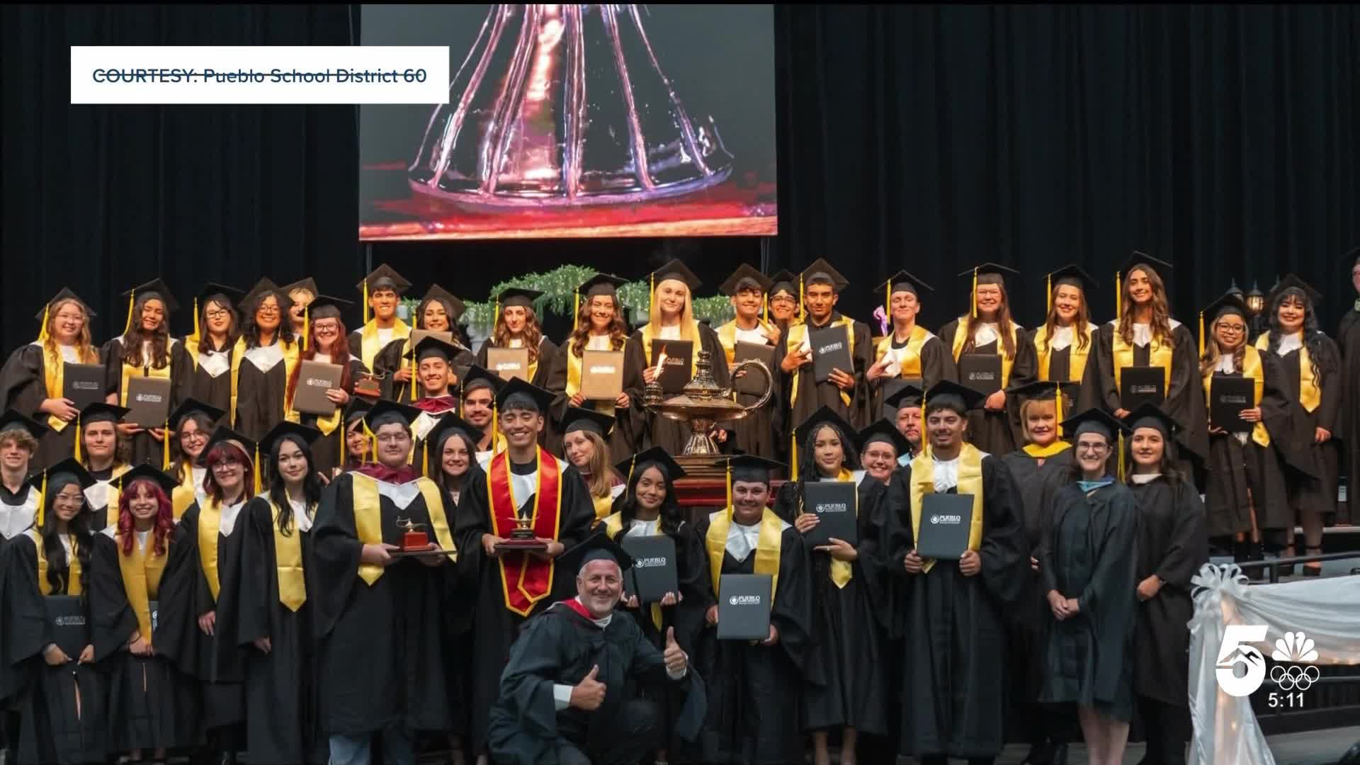 Pueblo School District 60 celebrates climbing graduation rates