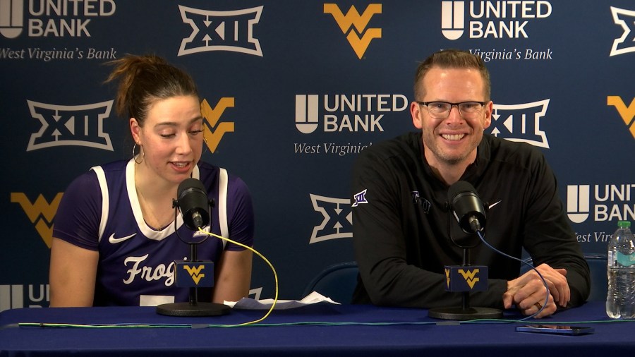 Watch: TCU’s Mark Campbell and Marta Suarez on last-second shot to beat WVU