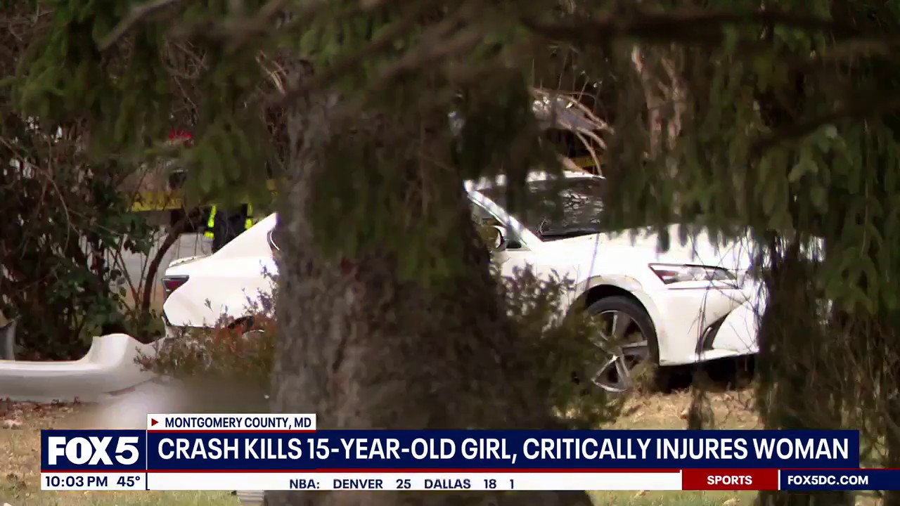 Crash in Montgomery County leaves 15-year-old girl dead, woman ...