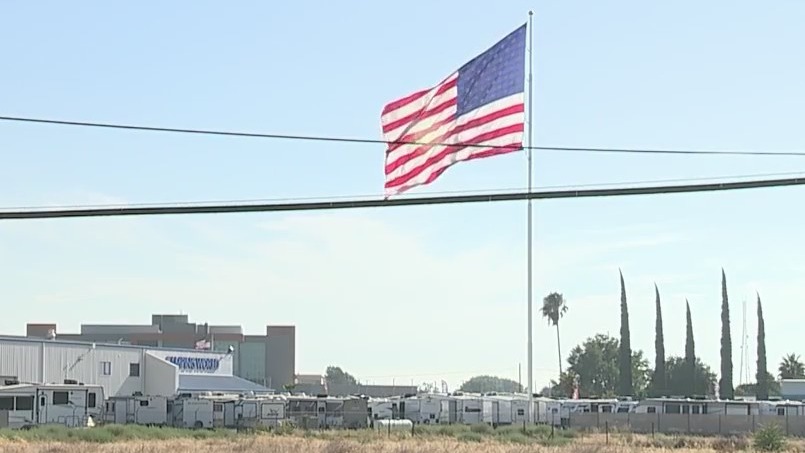 California city that sued Camping World for flying large American flag ...