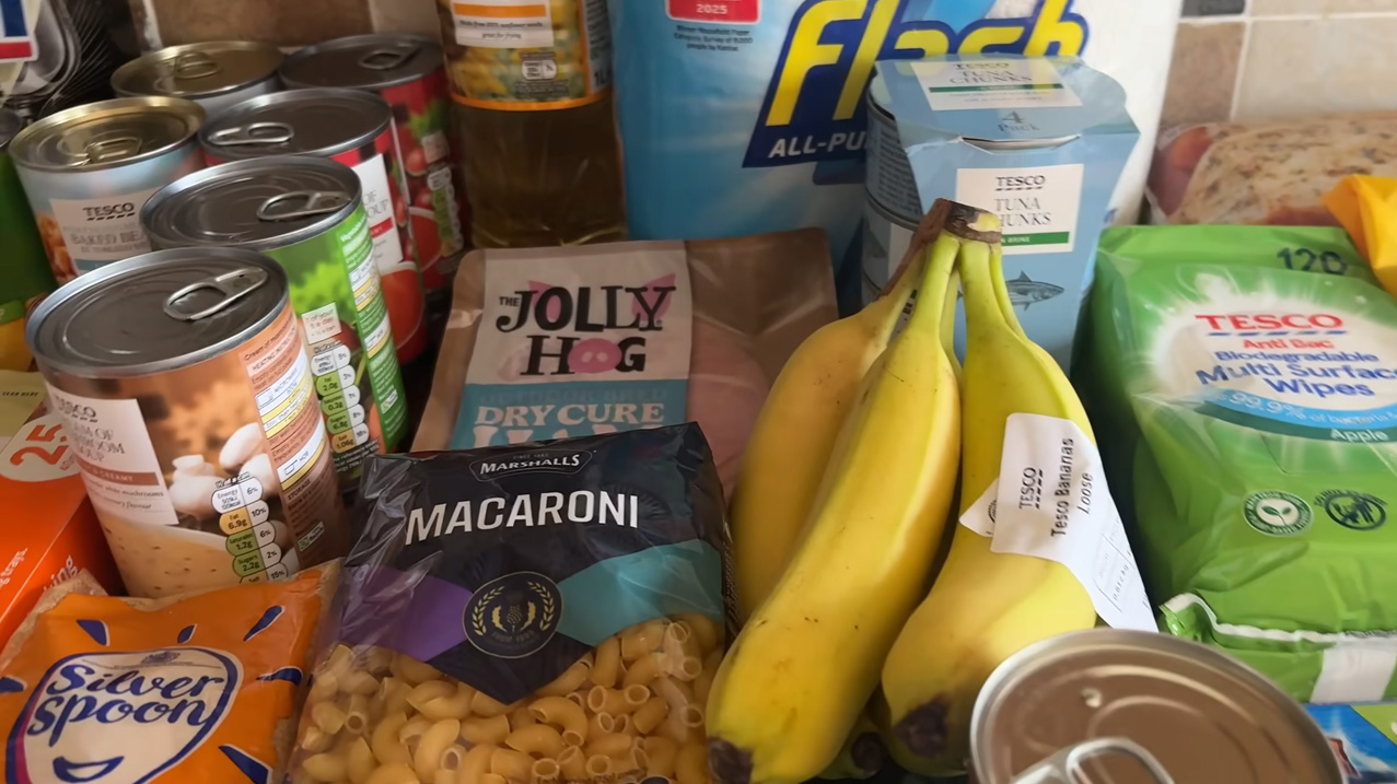 How a UK family stocks up on groceries