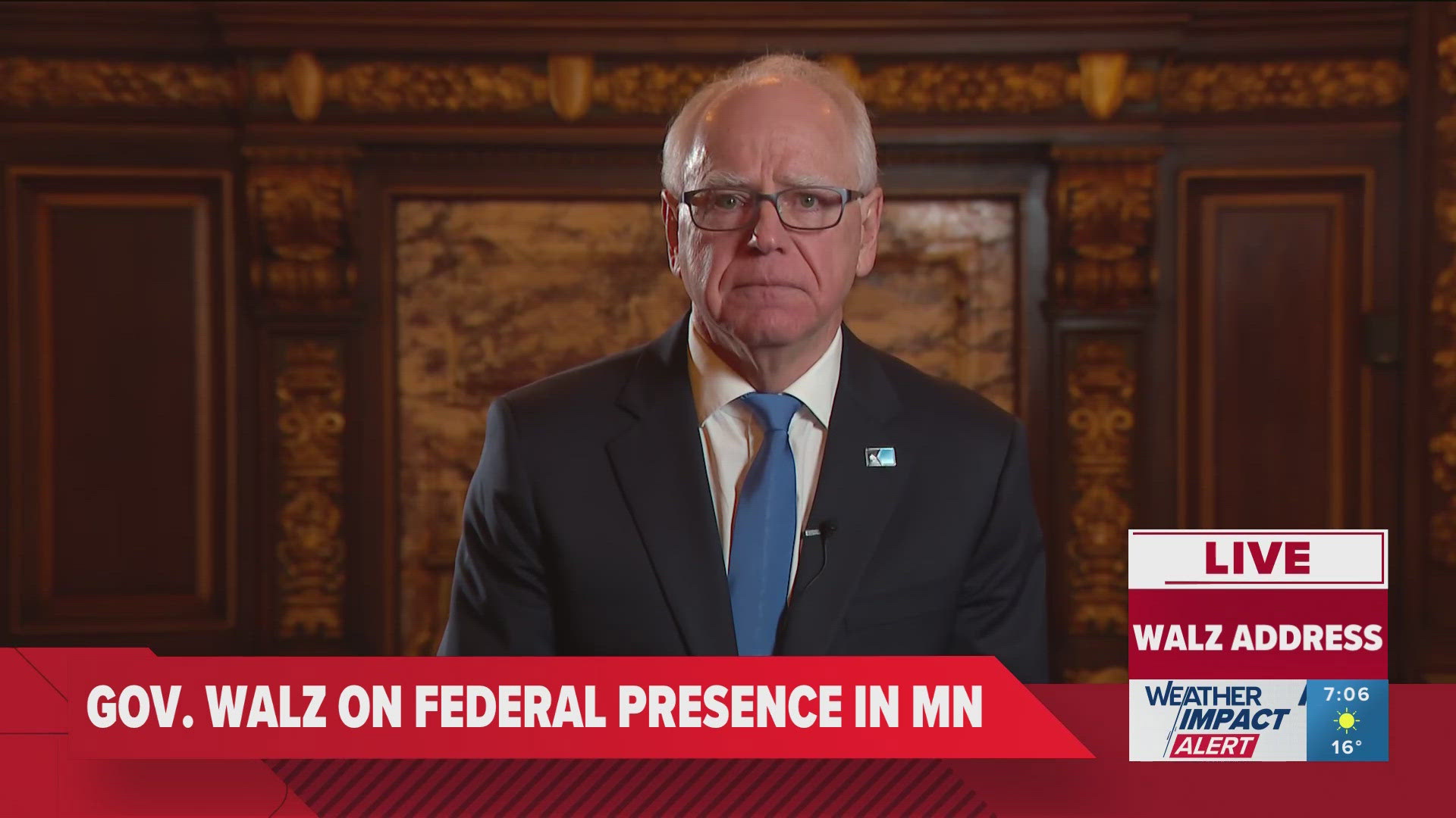 Full address: Walz on ICE surge in Minnesota, Renee Good, and "end this ...
