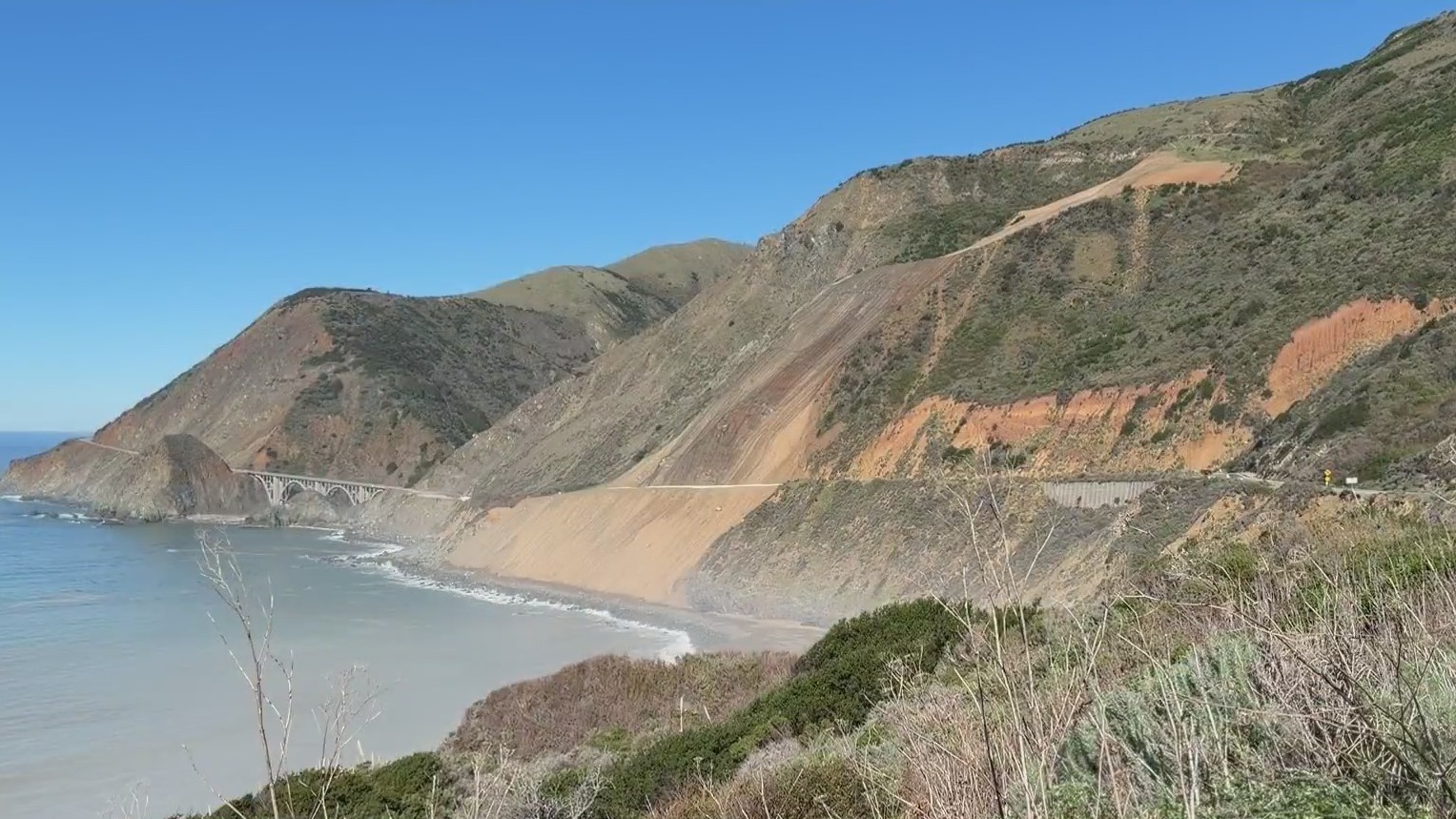 Closed portion of Highway 1 along Central Coast reopens after 3 years