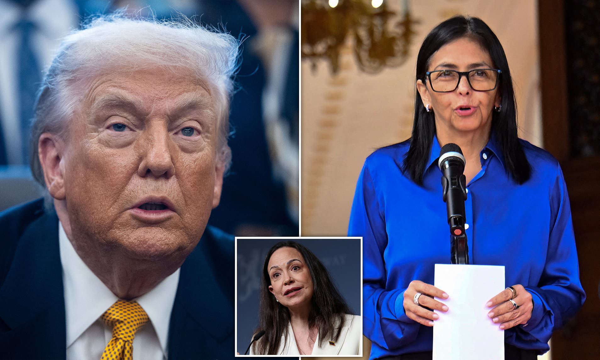 Donald Trump brags about 'very good call' with 'terrific' Venezuelan ...