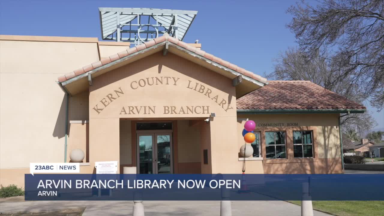 Arvin library reopens with modern renovations after state grant
