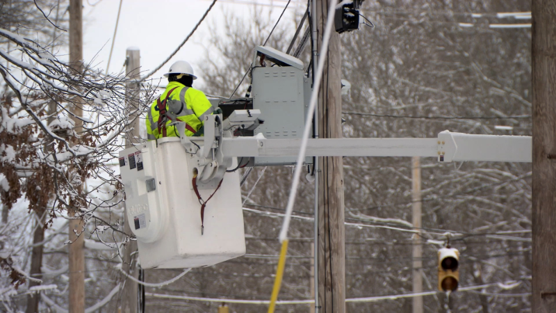 Winter storms drive Ohio utility company to seek looser rules