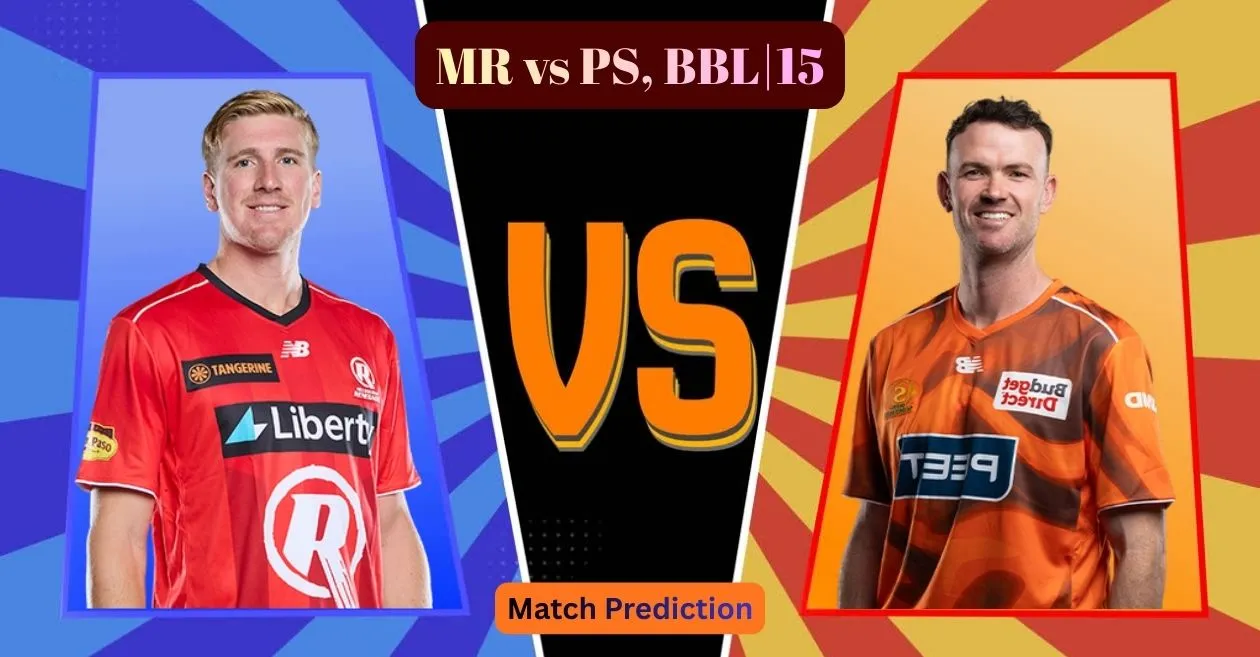 MR vs PS, BBL|15, match prediction: Who will win today’s game between ...