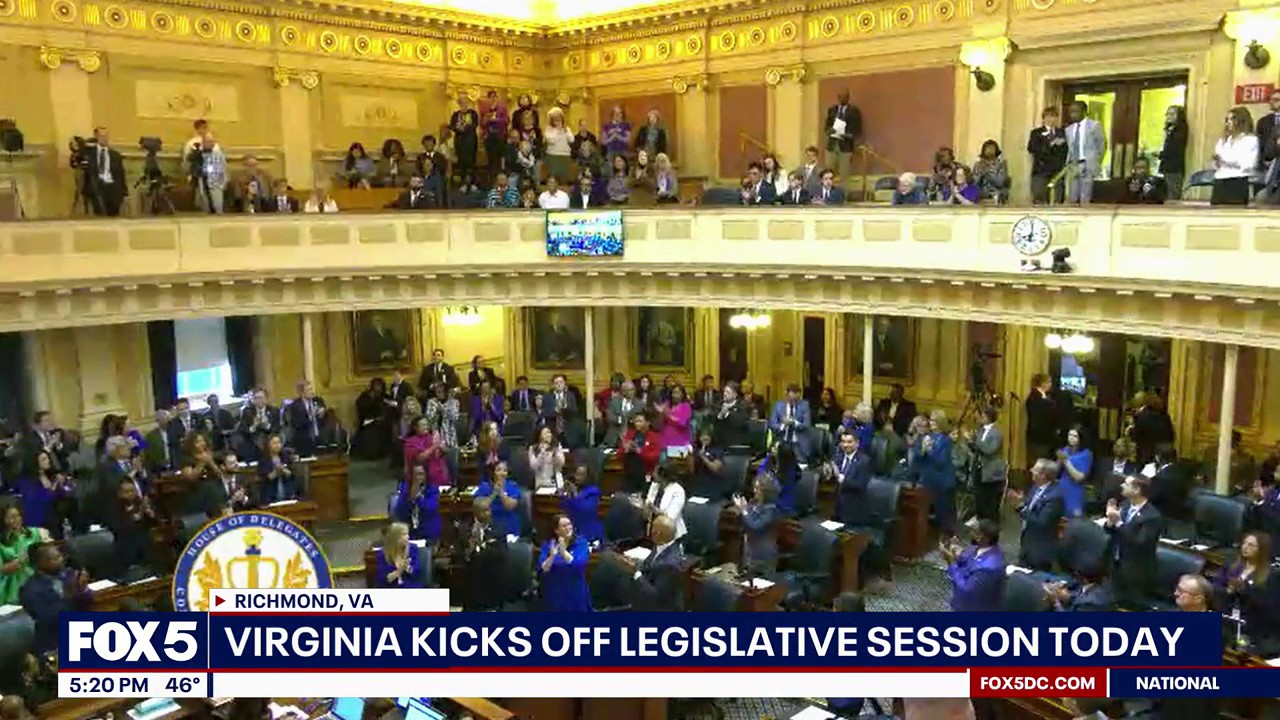 Maryland, Virginia state legislatures now back in session