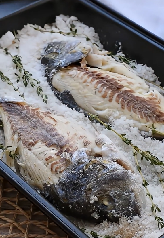Dorada a la sal paso a paso: receta fácil y sorprendente