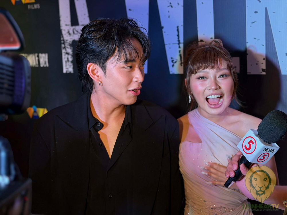 Rabin Angeles, Angela Muji get emotional at ‘A Werewolf Boy’ premiere night