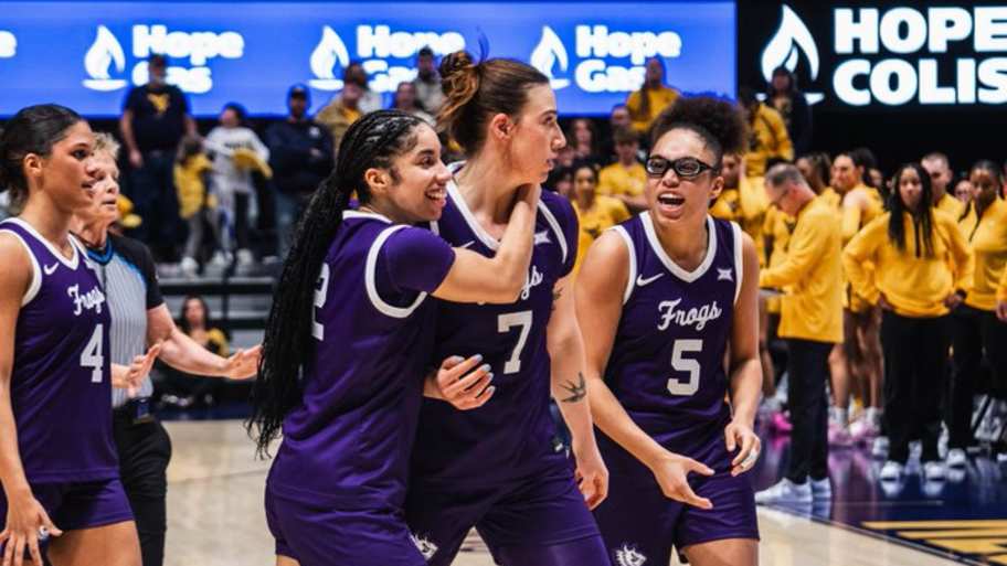 Suarez nails game-winner as the Frogs leap past the Mountaineers
