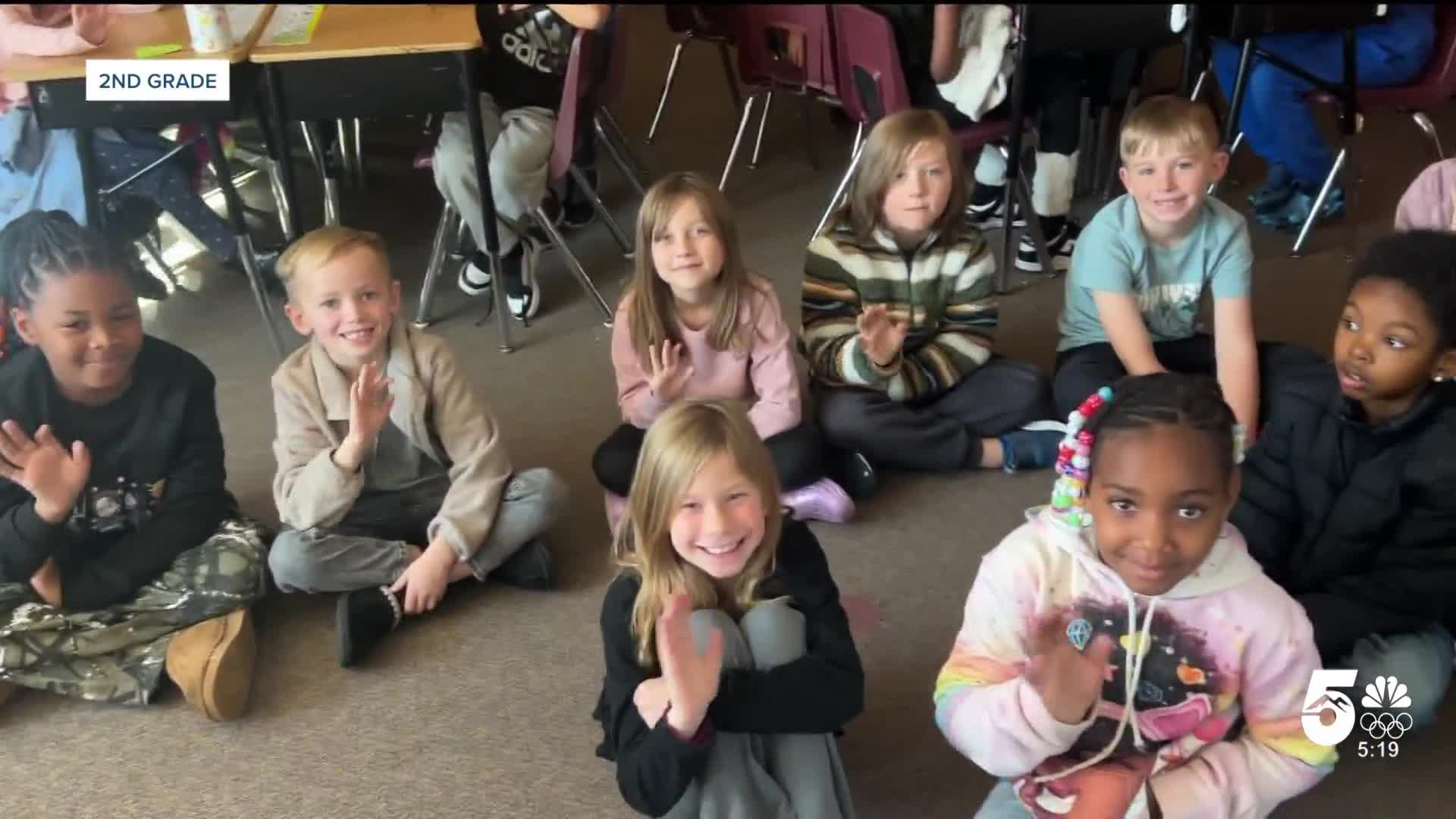 Storm Safe visits Patriot Elementary School