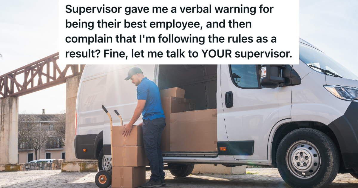 Delivery driver breaks the rules to prioritize efficiency, so when his ...
