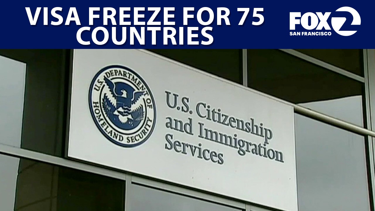 State Department freezes visa processing for 75 countries