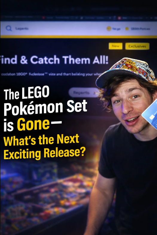 The LEGO Pokémon set is gone—what’s the next exciting release?