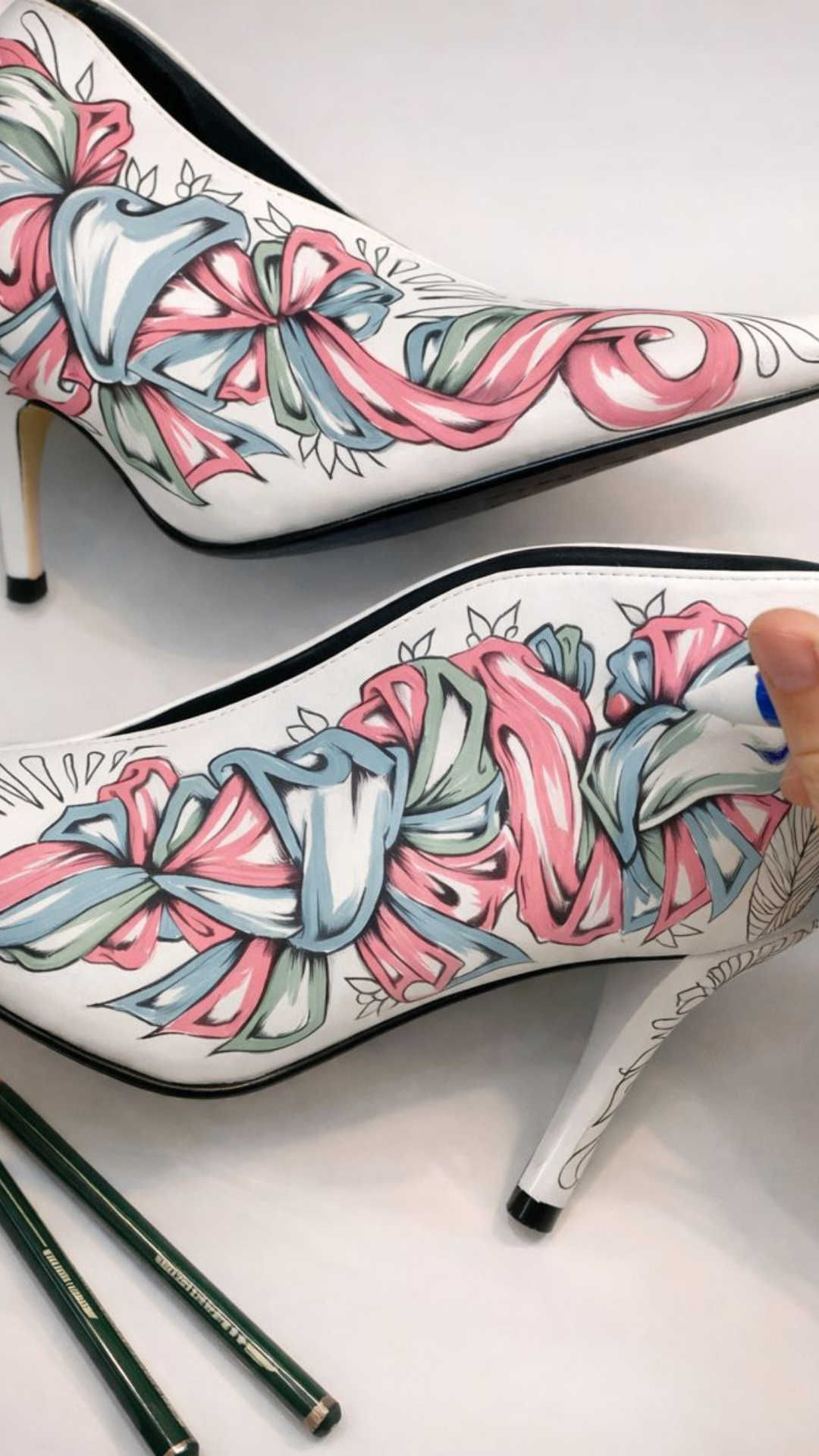 From sketch to style: illustrating fashion boots in real time
