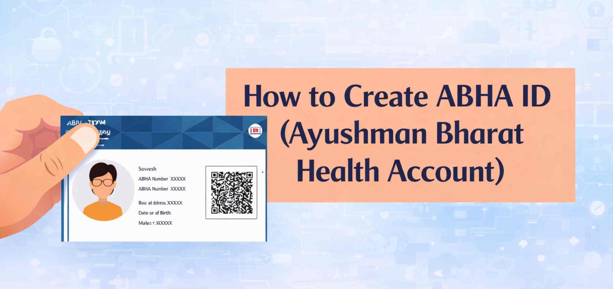 Create ABHA ID in minutes and take control of your health data