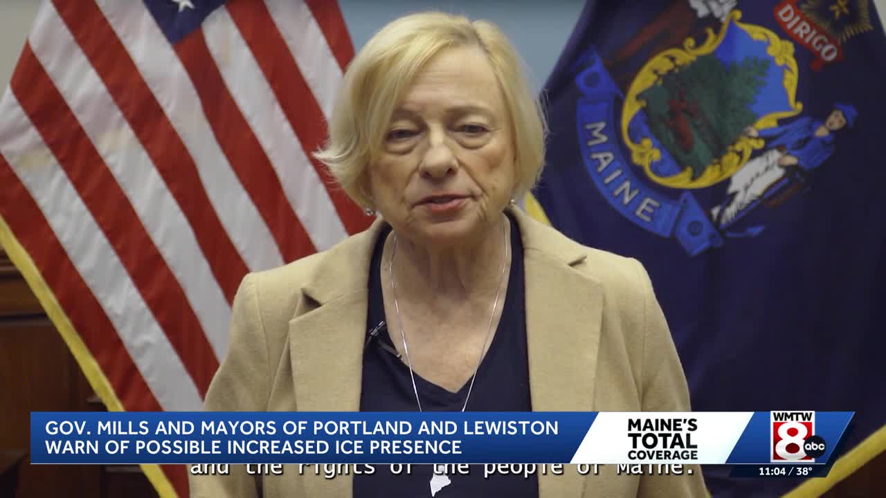 'Maine will not be intimidated': Gov. Mills shares video statement on ...