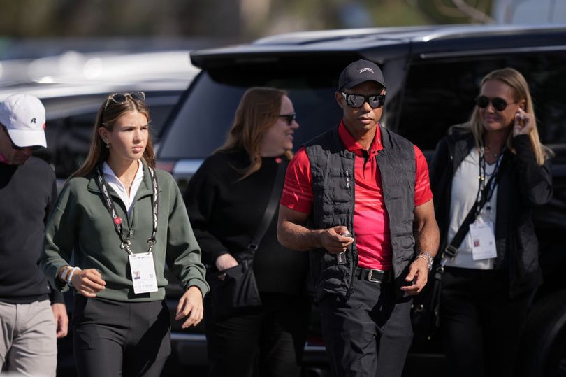 Kai Trump flaunts strict dress code with mom for Tiger Woods' 50th birthday