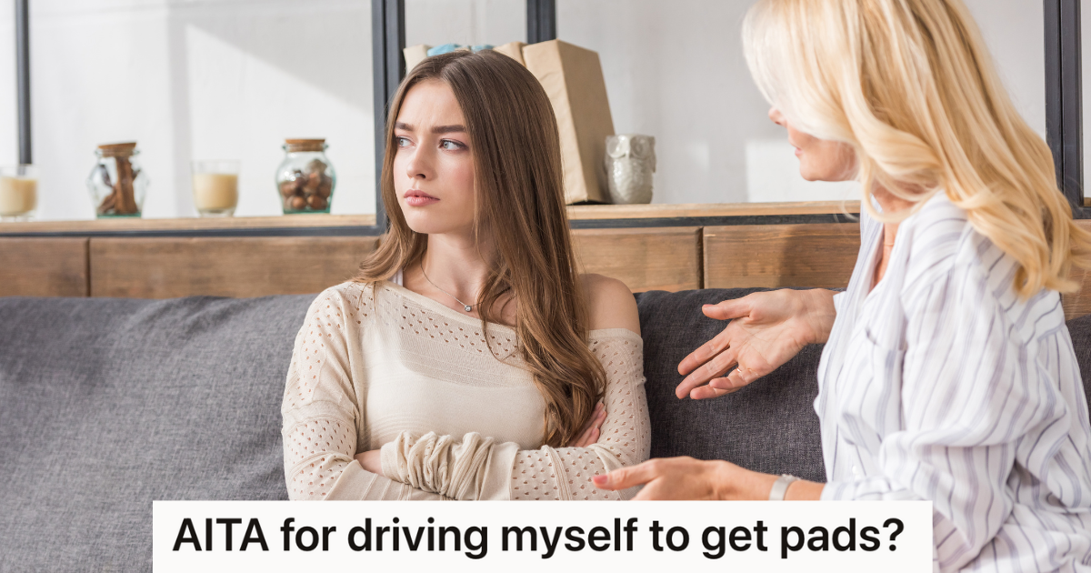 Teenage girl on birth control gets her period for the first time in ...