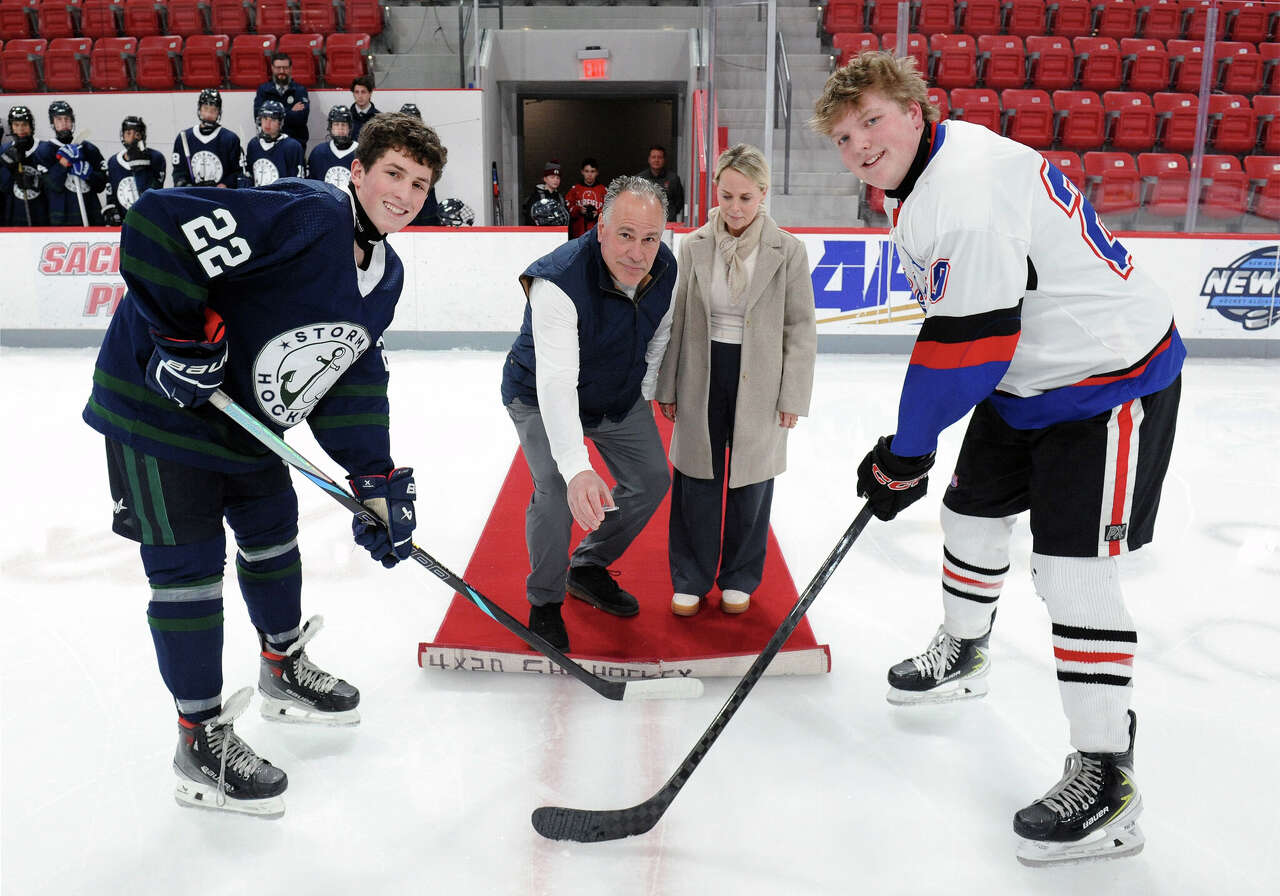 Photos: Fairfield boys hockey co-op hosts Capalbo Strong Night against ...