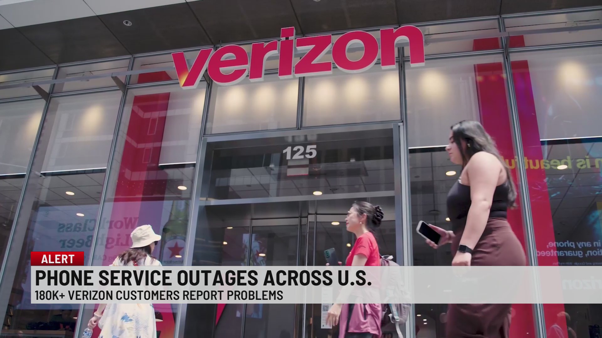 Verizon outage impacts thousand of customers across U.S.