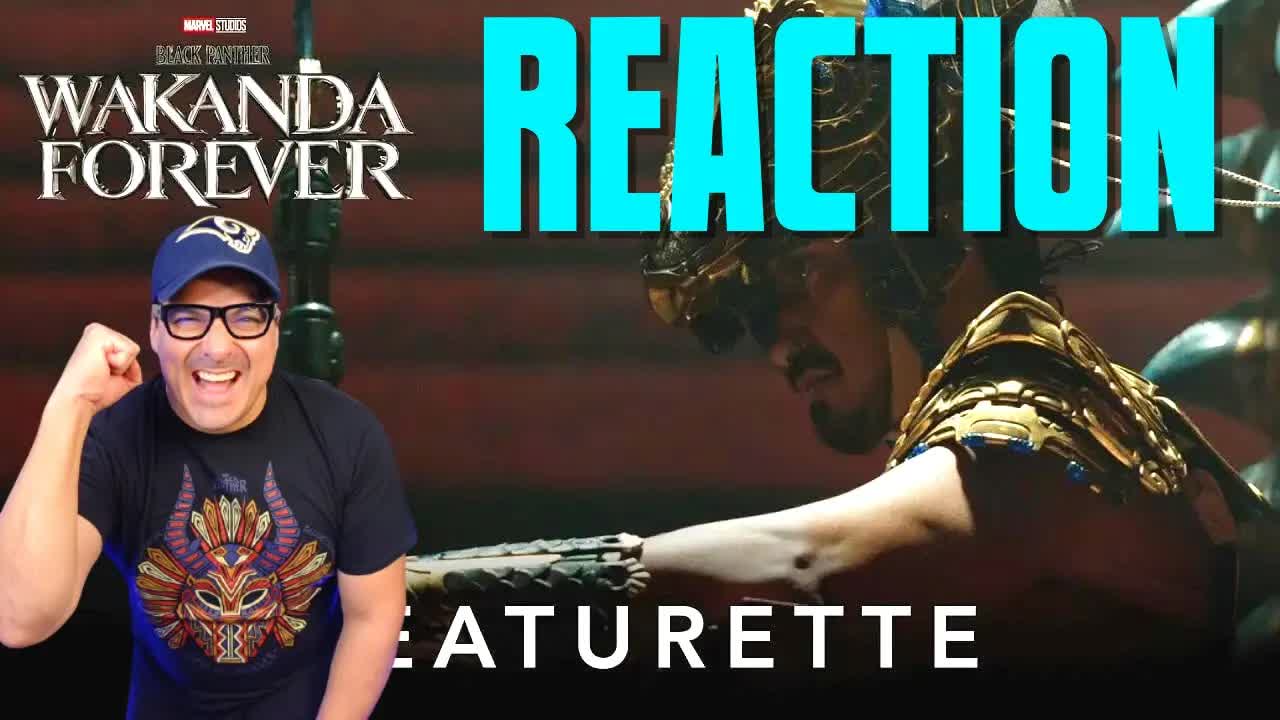 Wakanda forever NAMOR featurette reaction video | Marvel Studios ...