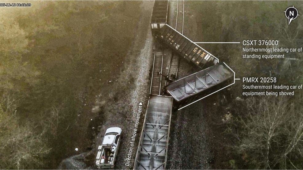 NTSB preliminary report details fatal CSX train collision and derailment near Calera
