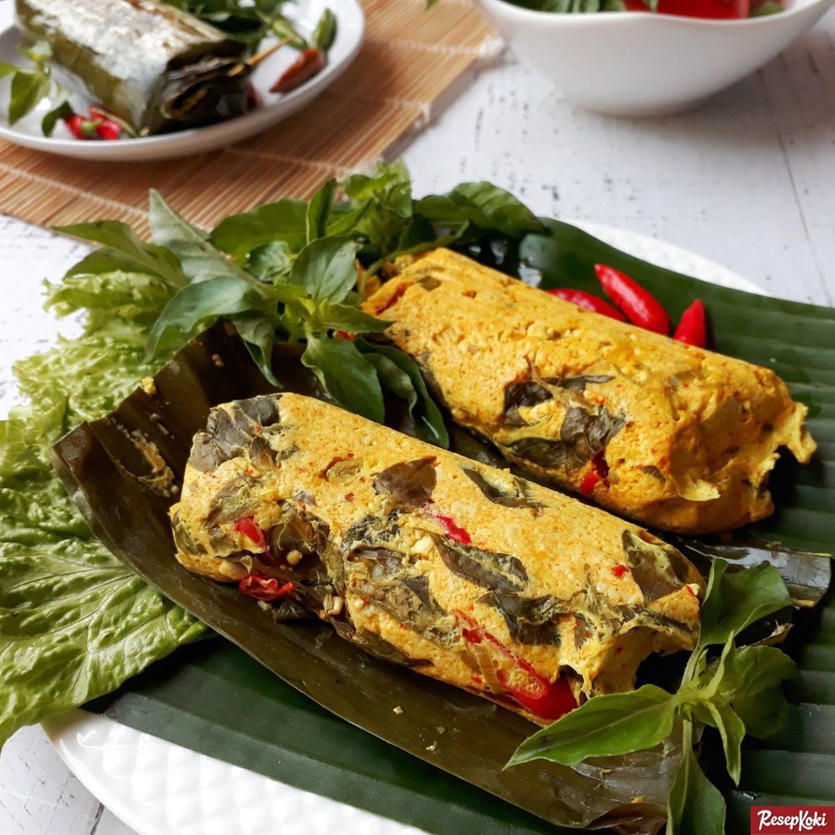 Resep pepes tahu telur pedas gurih, praktis untuk lauk makan siang