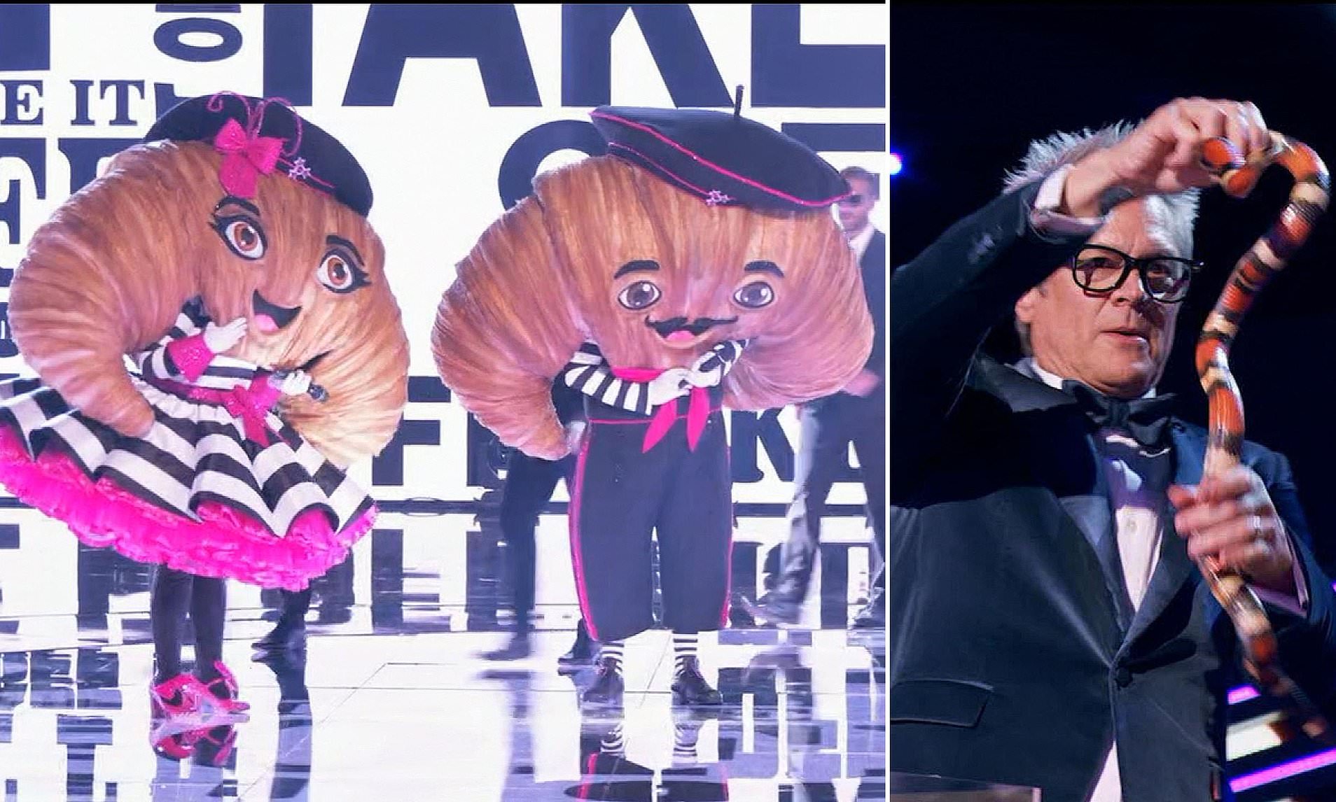 The Masked Singer finally unmasks jailbird Croissants as guest Johnny ...