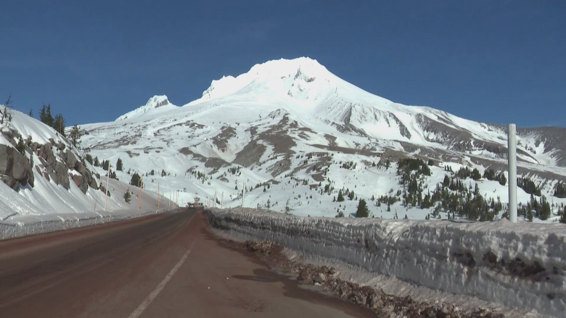 This week's warm weather means some of the snow is turning to slush in ...