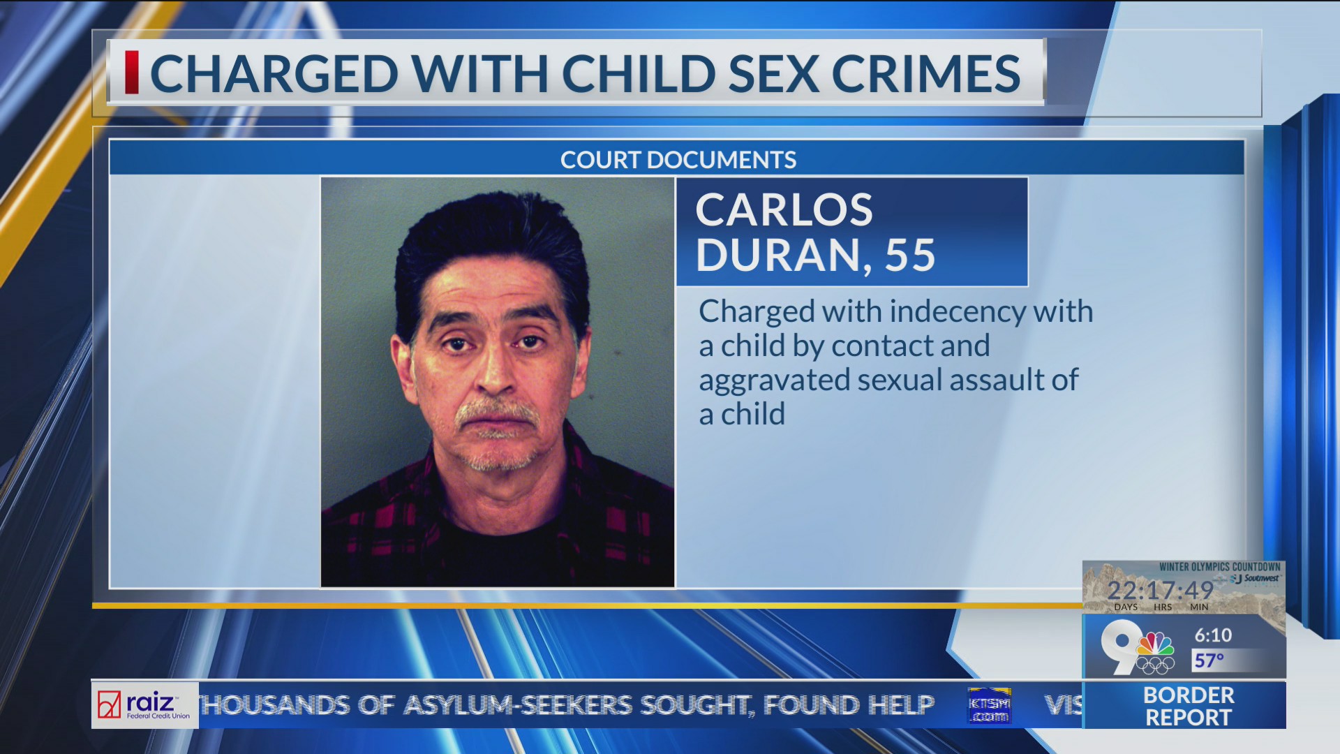El Paso man charged with child sex crimes