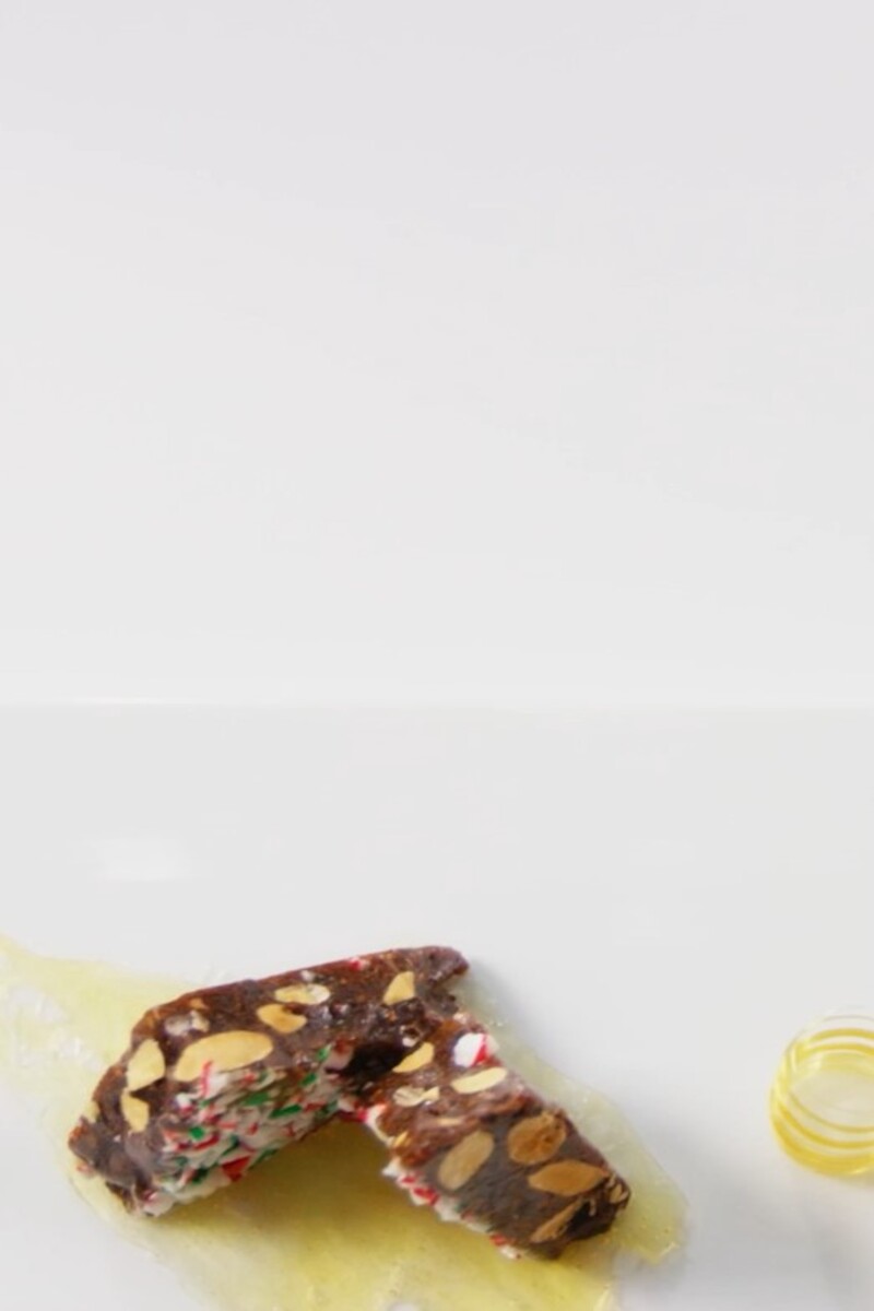 Dessert natalizio al torrone argentino