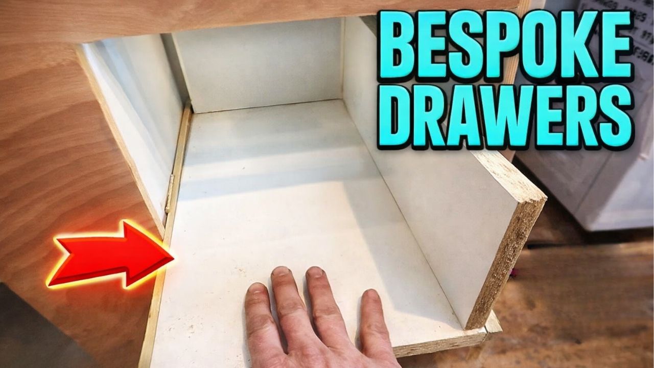 Making drawers for the galley