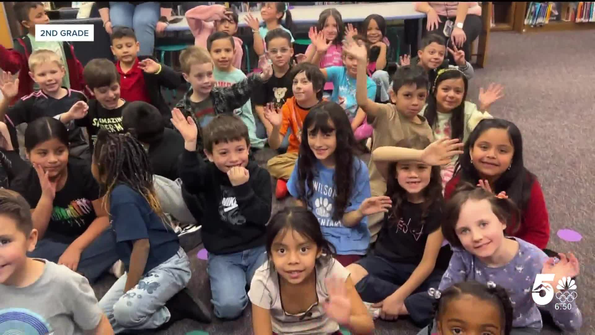 Storm Safe visits Wilson Elementary School