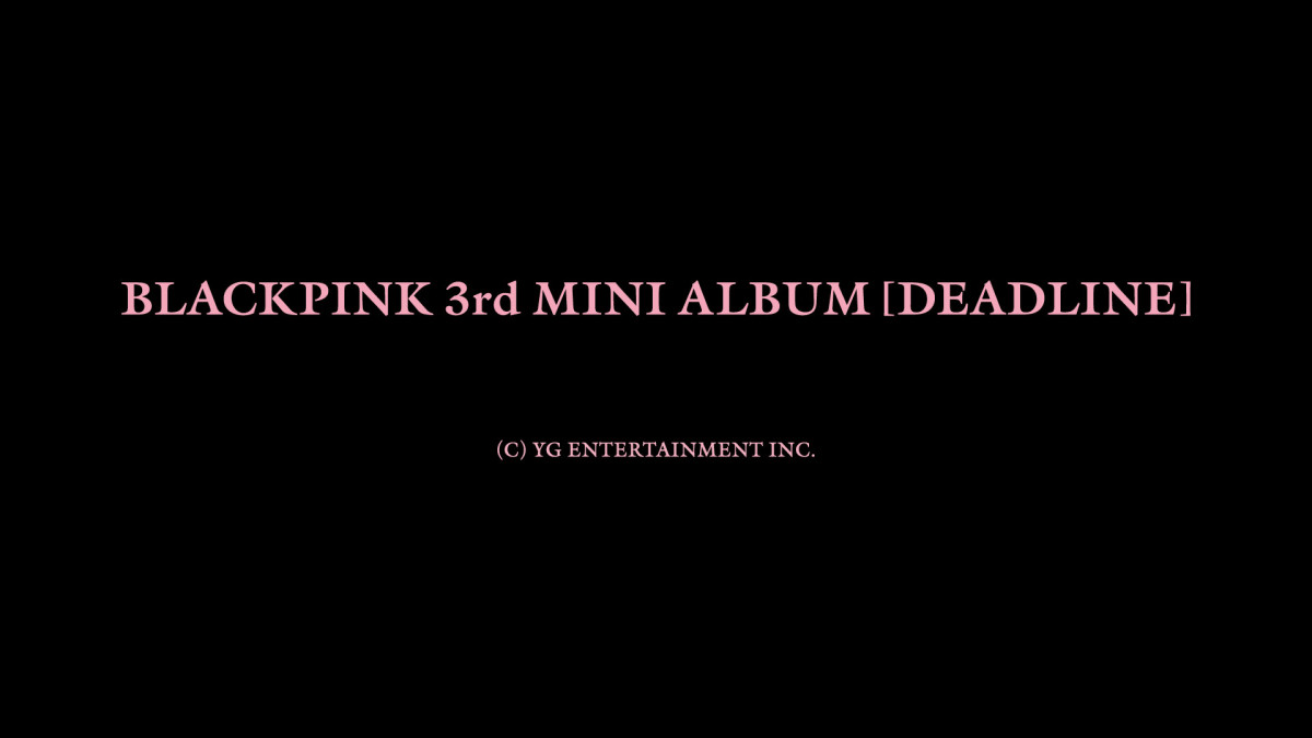 BLACKPINK、約4年ぶりのニューアルバム『DEADLINE』2・27リリース決定