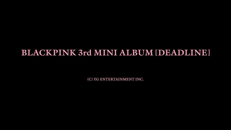 BLACKPINK、約4年ぶりのニューアルバム『DEADLINE』2・27リリース決定