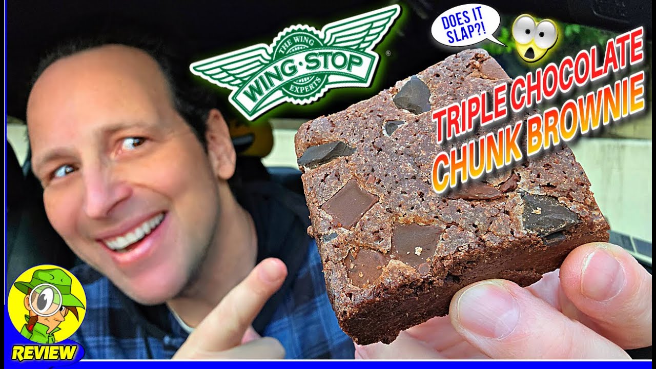 Wingstop® triple chocolate chunk brownie review: Does it slap?