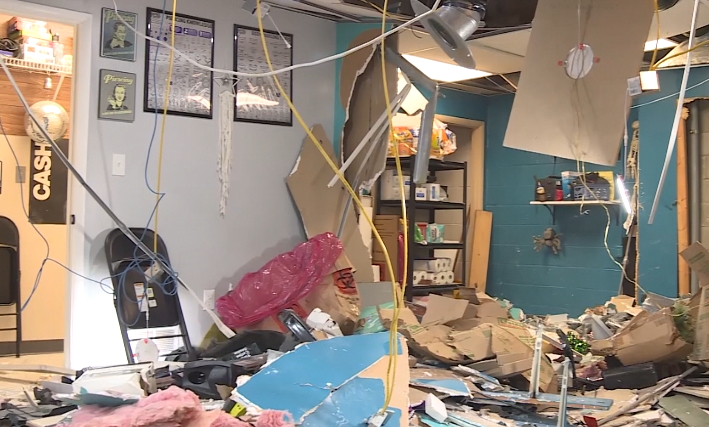 Clermont County tattoo parlor recovering after car plows through business