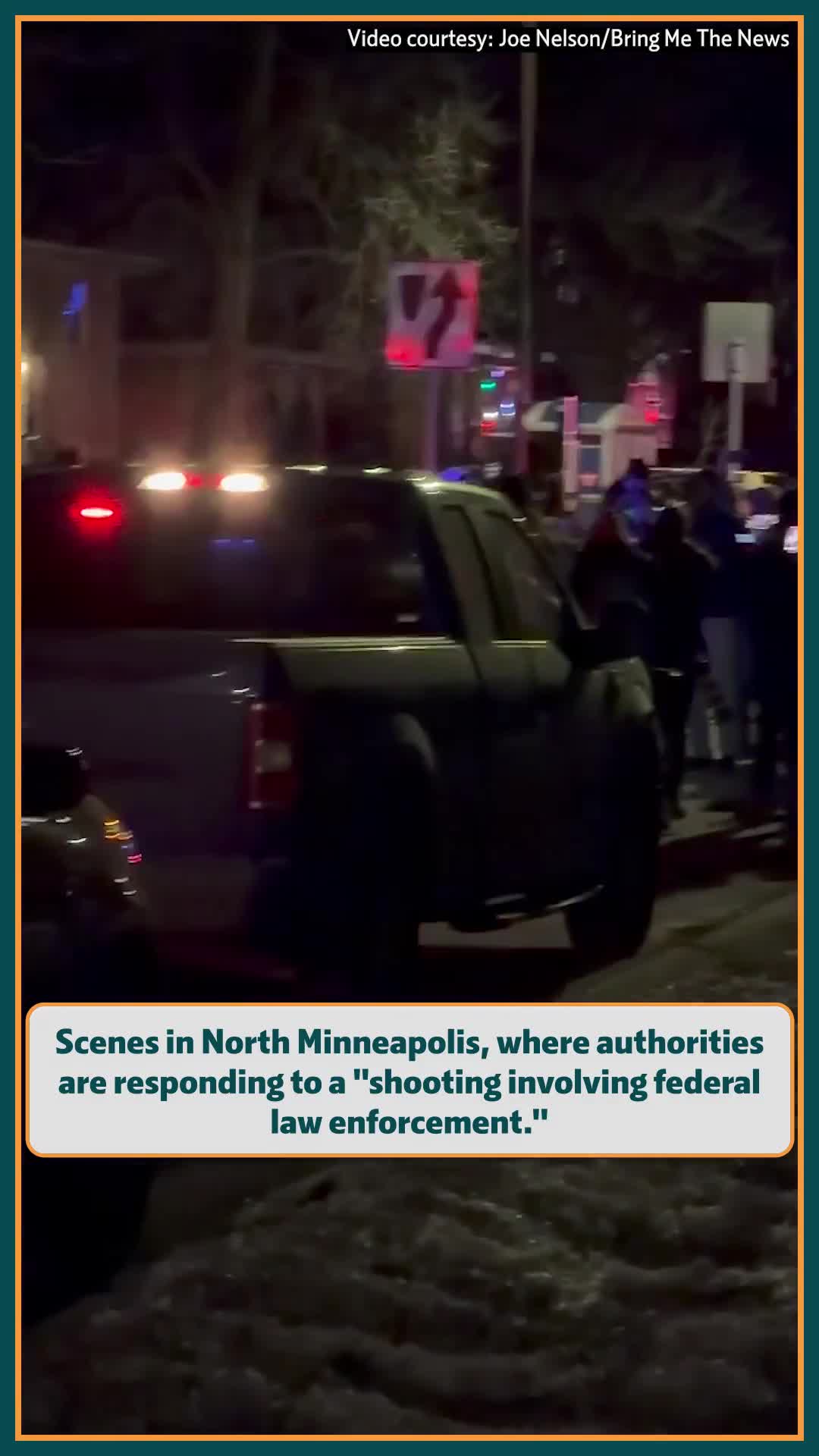 Scenes from North Minneapolis, where authorities are responding to a ...