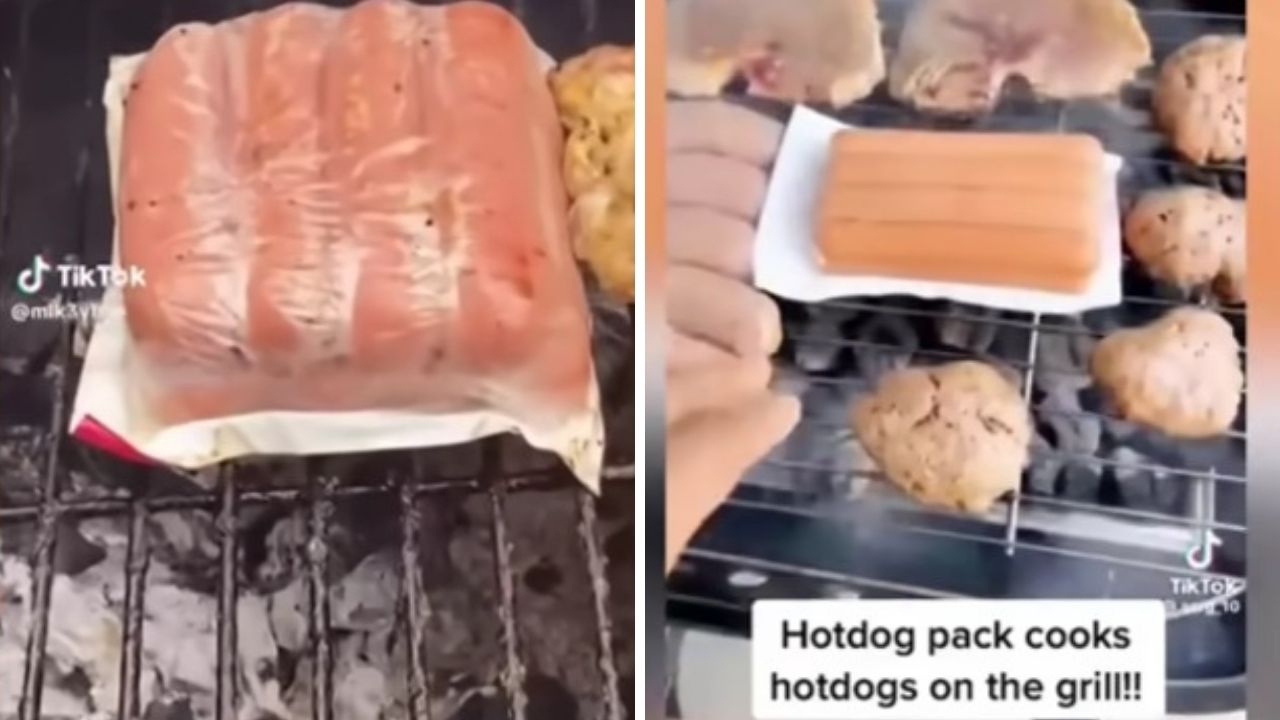 TikTok trend sparks backlash after users grill hot dogs without ...