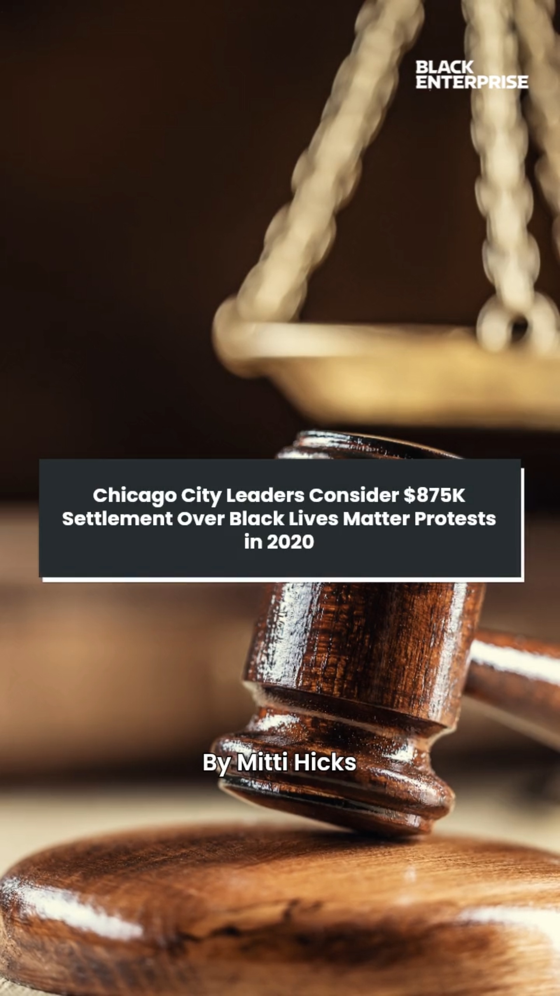 Chicago city leaders consider $875K settlement over Black Lives Matter ...